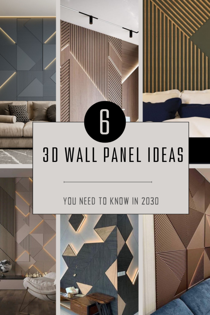 Top 6 3D Wall Panel Designs You Need to Know in 2030 - Nest Chicc